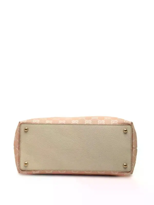 Gucci Gg Canvas Eclipse Tote Bag - Pink
