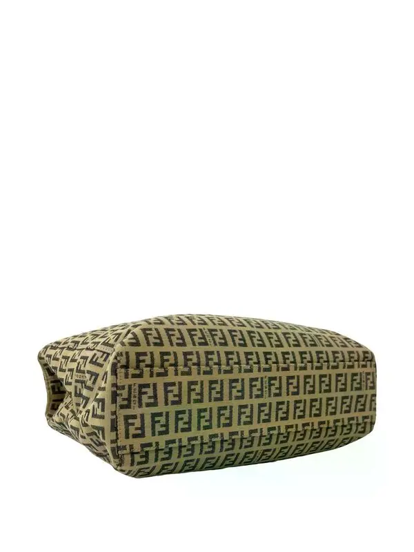 Fendi Zucchino Canvas Tote Bag - Neutrals