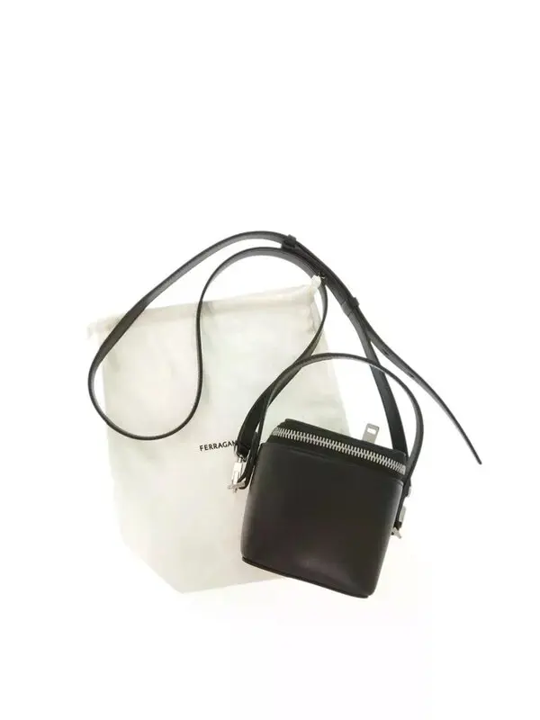 FERRAGAMO Leather Micro Satchel