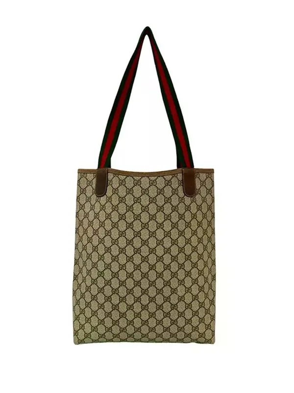 Gucci Gg Supreme Web Tote Bag