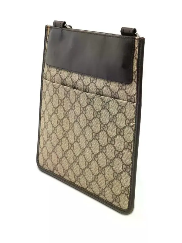 Gucci Gg Supreme Crossbody Bag - Neutrals