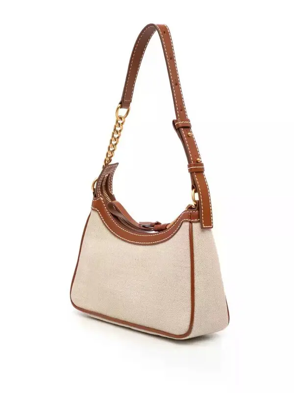 Balmain Canvas B Army Logo Shoulder Bag - Neutrals