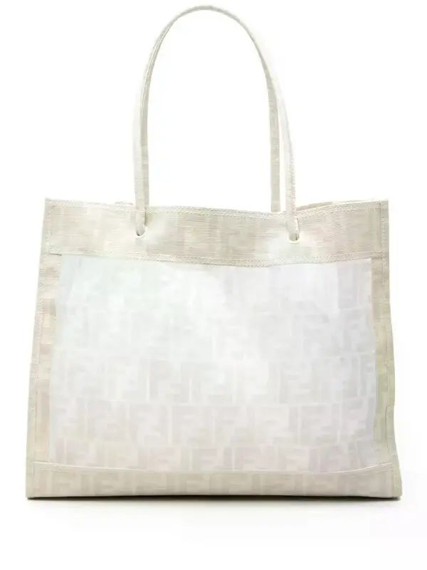 Fendi Zucca Mesh Tote Bag