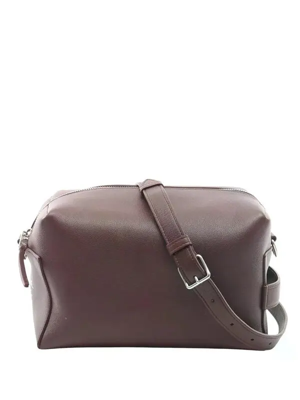 Celine Calfskin Take Away Shoulder Bag - Brown