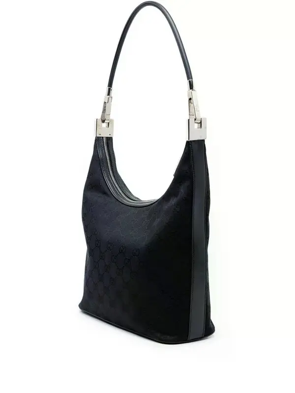 Gucci Gg Canvas Shoulder Bag - Blue