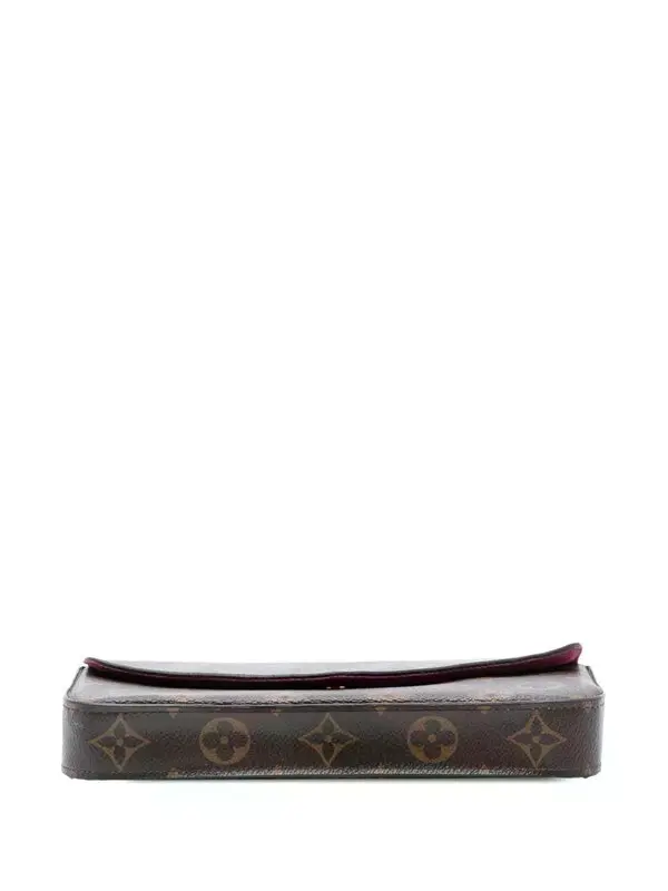 LOUIS VUITTON 2015 Monogram Pochette Felicie Crossbody Bag
