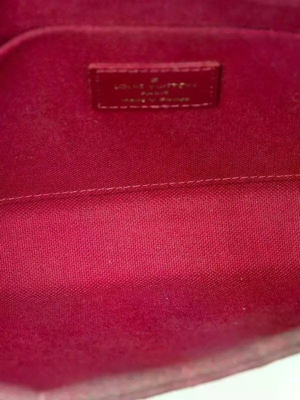 LOUIS VUITTON 2015 Monogram Pochette Felicie Crossbody Bag
