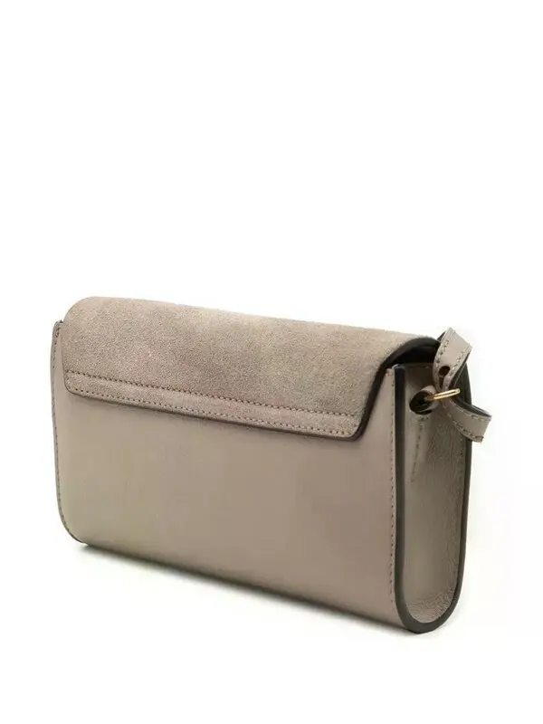 Chloé Faye Chain Crossbody Bag - Brown