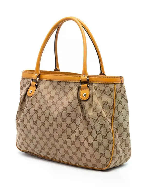 Gucci Gg Canvas Sukey Tote Bag - Neutrals