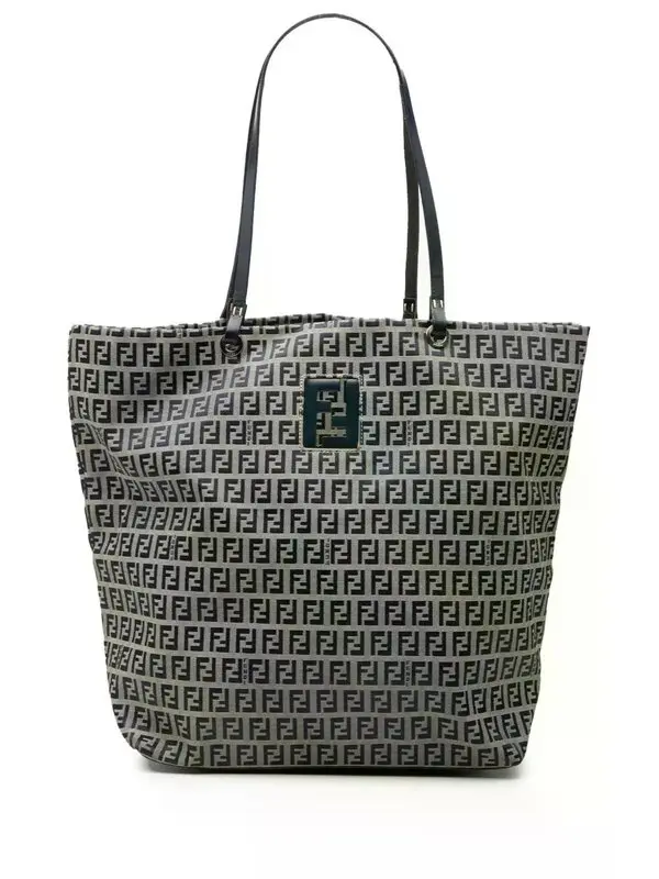 Fendi Zucchino Canvas Tote Bag