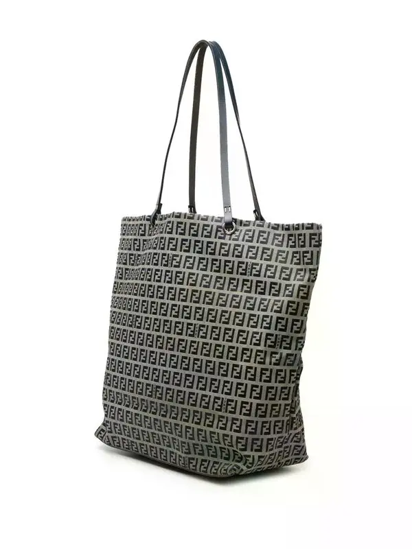 Fendi Zucchino Canvas Tote Bag