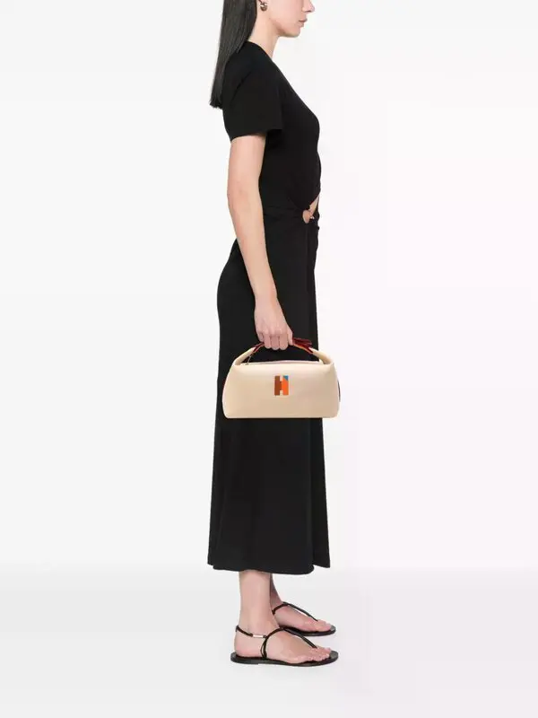 Hermès Toile Bride A Brac H Pavillon Case Vanity Bag - Red