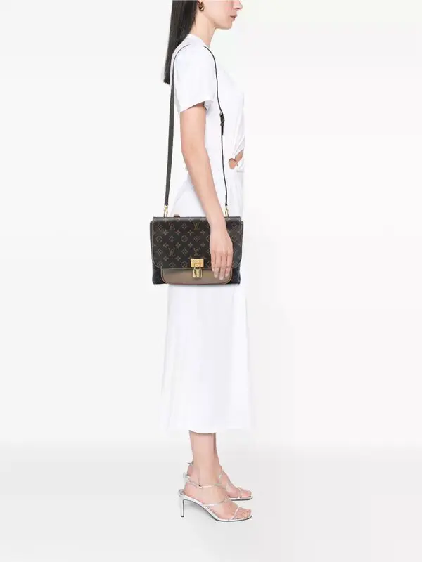 LOUIS VUITTON Monogram Marignan Satchel - Brown