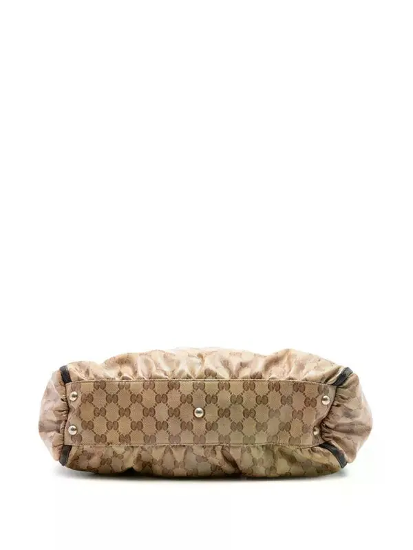 Gucci Gg Crystal Abbey D Ring Tote Bag - Neutrals
