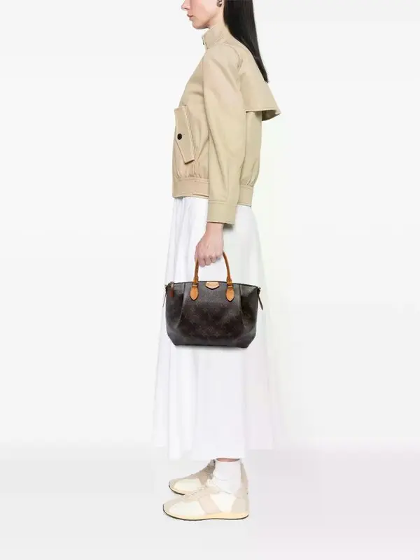LOUIS VUITTON Monogram Canvas Turenne Pm Satchel - Brown