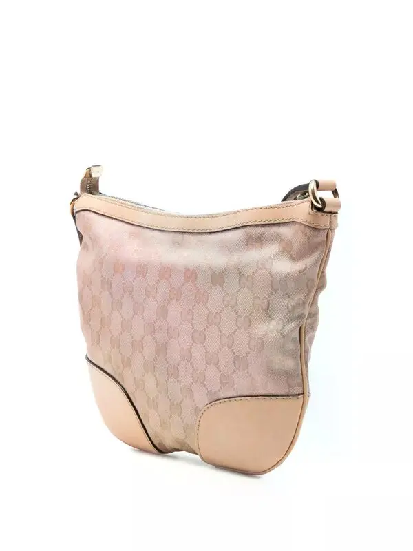 Gucci Gg Canvas Lovely Crossbody Bag - Brown