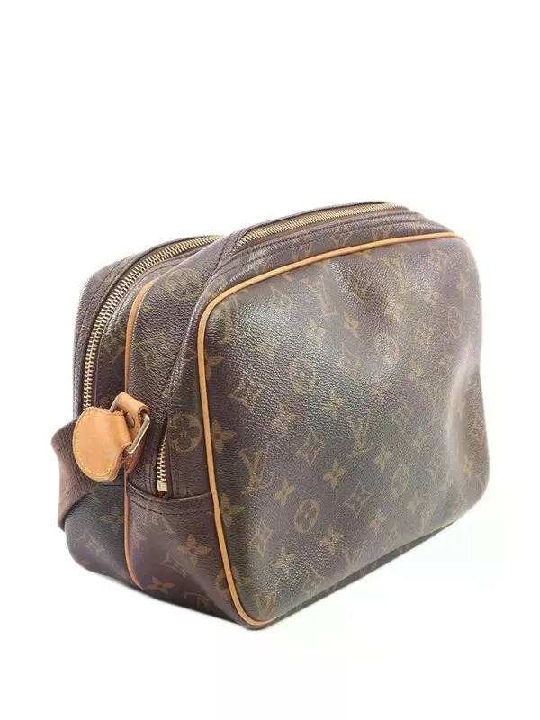 LOUIS VUITTON Monogram Reporter Pm Crossbody Bag - Brown