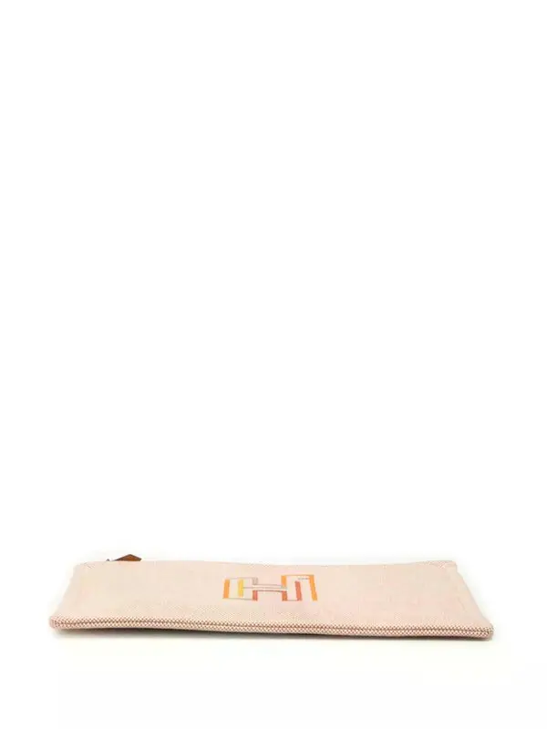 Hermès Canvas Case Clutch Bag