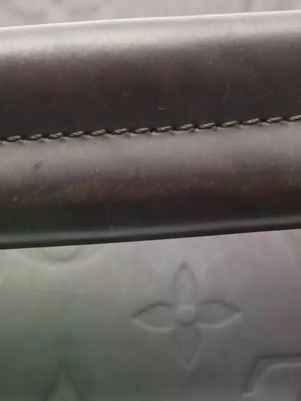 LOUIS VUITTON Monogram Glace Charly Satchel