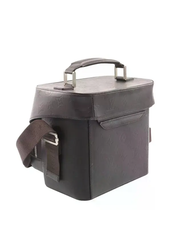 LOUIS VUITTON Monogram Glace Charly Satchel