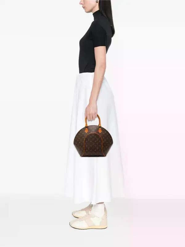 LOUIS VUITTON Monogram Ellipse Mm Handbag - Brown