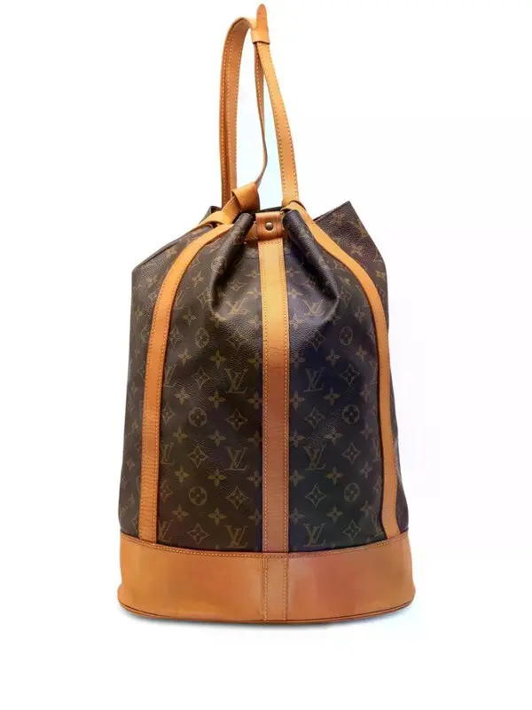 LOUIS VUITTON 2000 Monogram Randonnee Gm Backpack - Brown