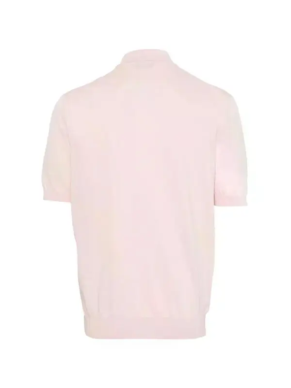 BARBA NAPOLI Short-sleeve Polo Shirt - Pink