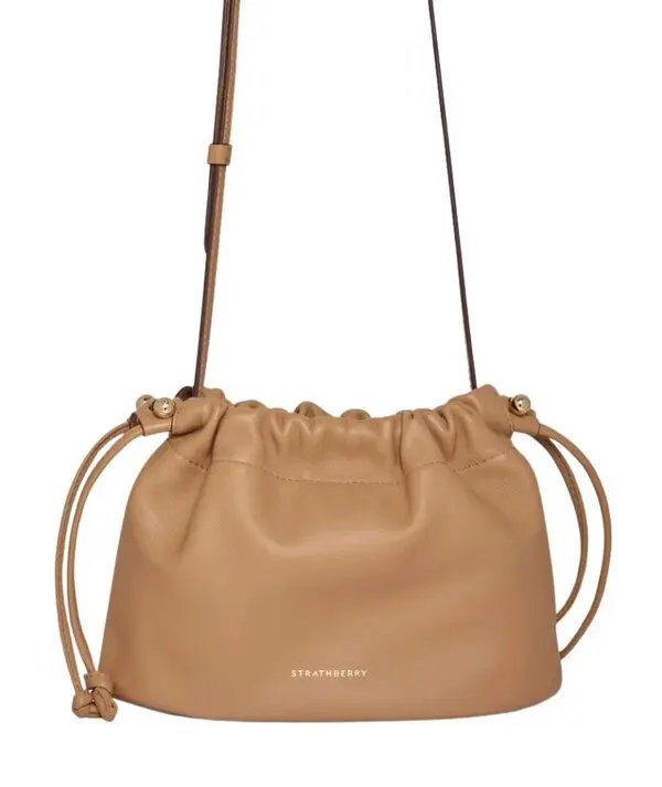 Strathberry Charlotte Drawstring Bucket Bag