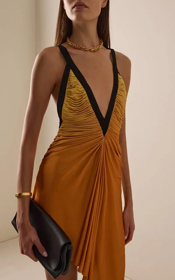Christopher Esber La Isla Suspended Jersey Mini Dress