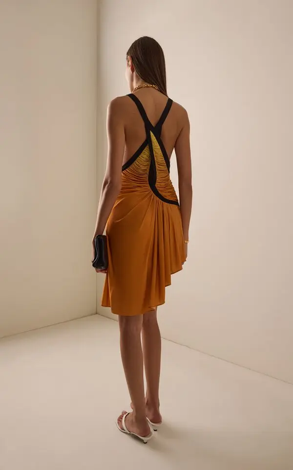 Christopher Esber La Isla Suspended Jersey Mini Dress