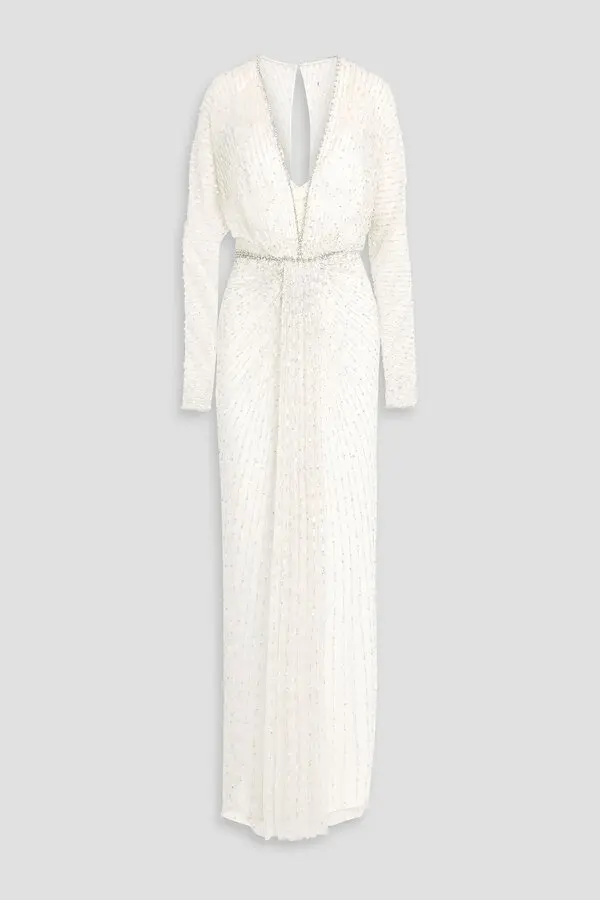 Jenny Packham Nina Embellished Tulle Gown