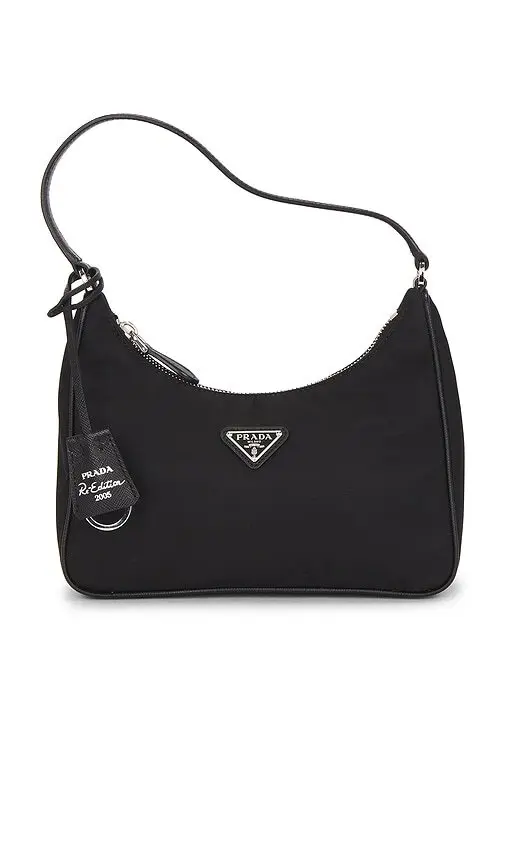 FWRD RENEW Prada Mini Re-edition 2000 Re-nylon Shoulder Bag