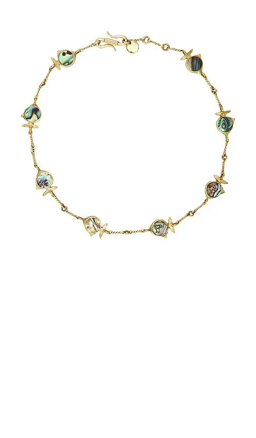 ALEMAIS Calypso Paua Fish Necklace - Multi