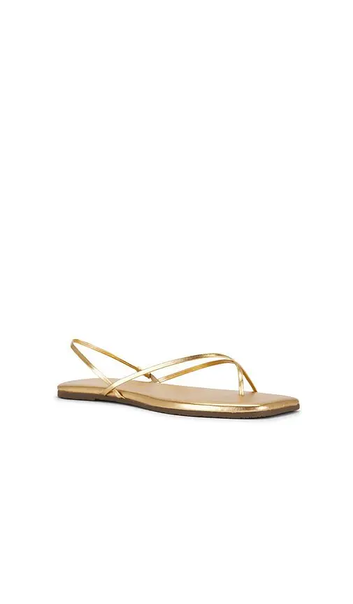 Tkees Millie Metallic Gold Sandal - Blink