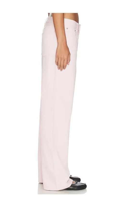 Still Here Everyday Wide Leg Jeans - Pink
