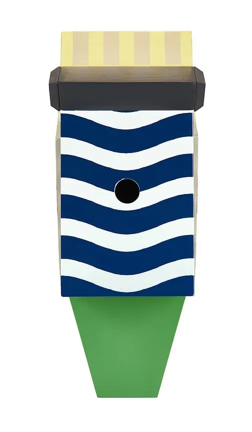 DUSEN DUSEN Birdhouse In Green,blue