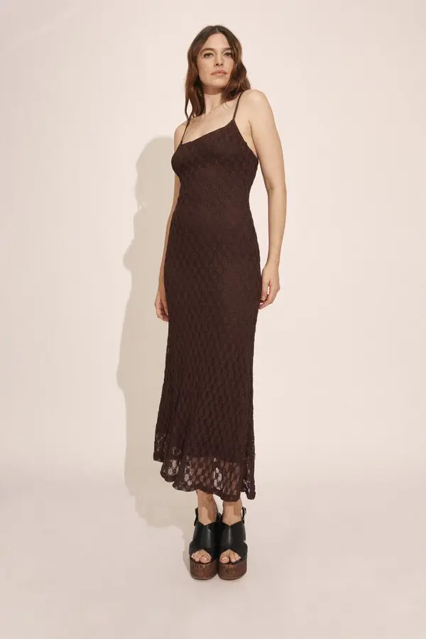 Bardot Adoni Mesh Midi Dress