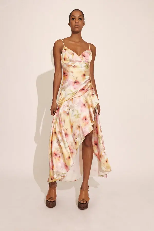 Bardot Sorella" Printed Midi Dress