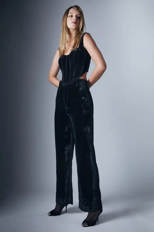 Bardot Soel Velour Pants