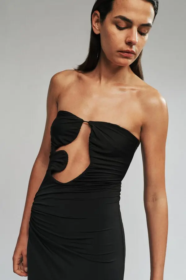 Bardot Alberta Midi Dress - Black