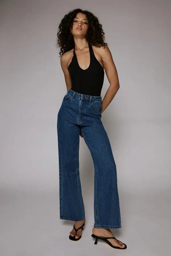 Bardot Cindy Wide Leg Jeans - Indigo