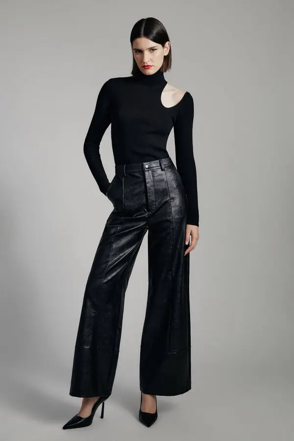 Bardot Olesa Asymmetric Knit Top