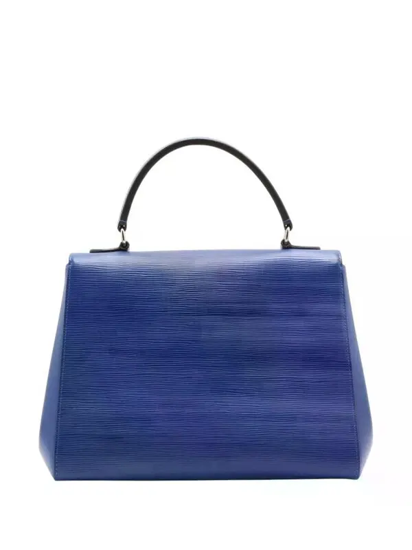 LOUIS VUITTON Epi Leather Cluny Mm Satchel - Blue