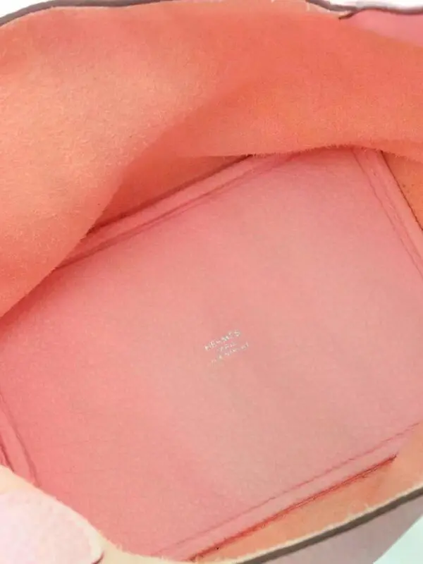 Hermès Clemence Picotin Lock 18 Handbag - Pink