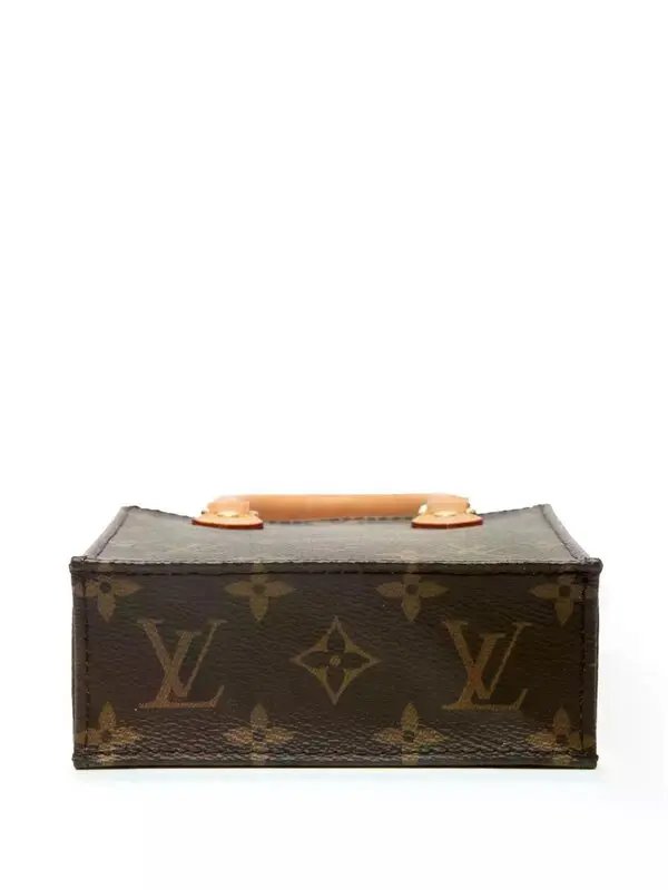 LOUIS VUITTON 2020 Monogram Petit Sac Plat Satchel