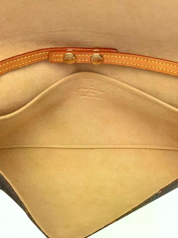 LOUIS VUITTON Monogram Pochette Twin Gm Crossbody Bag