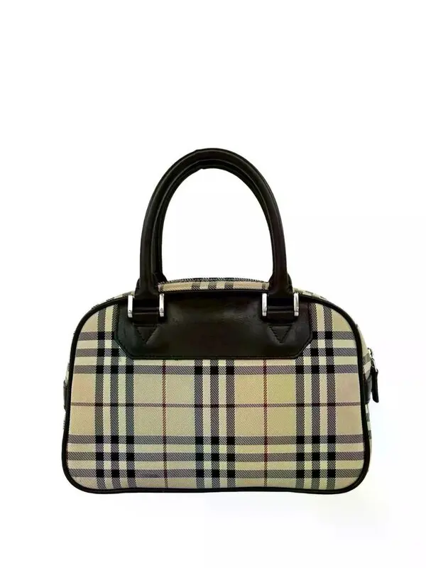 Burberry House Check Canvas Handbag