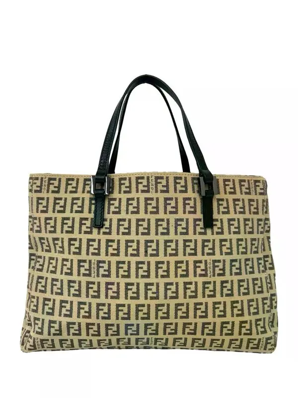 Fendi Zucchino Canvas Tote Bag