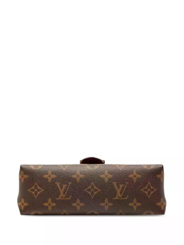 LOUIS VUITTON Monogram Locky Bb Satchel - Brown