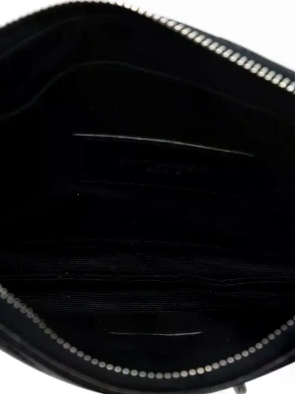 Saint Laurent Monogram Quilted Pouch Clutch